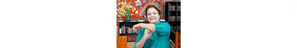 Foto: Dilma Rousseff publicou uma foto com o símbolo de ‘É tóis’ quando ...