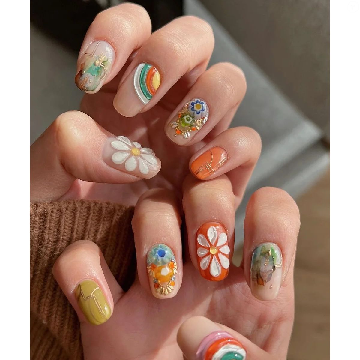 Foto: Muito popular no verão coreano, as Jelly Nails tem efeito de ...