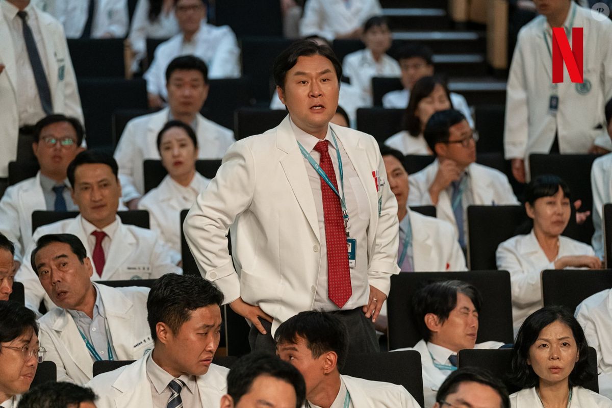 Foto: Yoon Kyung-ho é Han Yoo-rim, um proctologista e professor de Jae ...