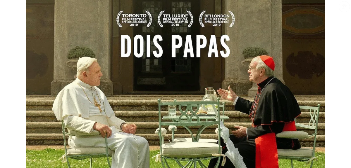 Foto: 'Dois Papas' (2019) – Disponível na Netflix - Purepeople