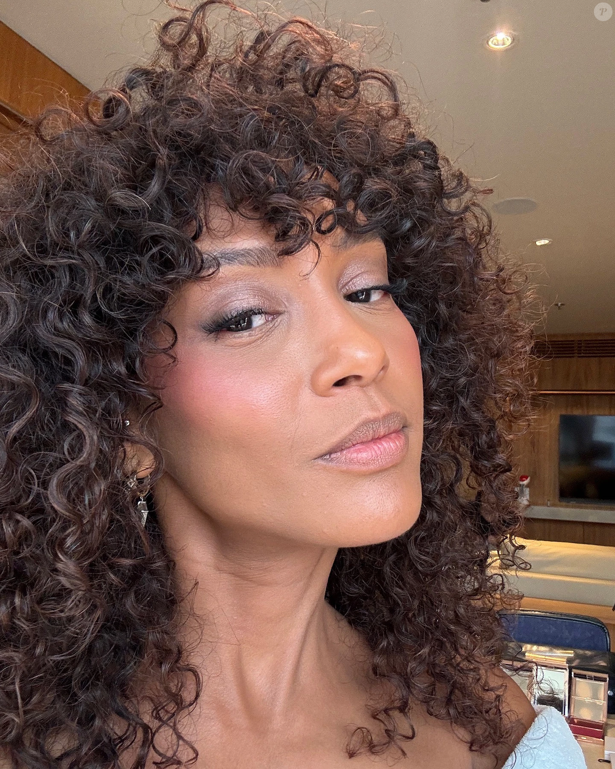 Foto: Cabelo de Taís Araújo é exemplo de franja volumosa e cheia de ...