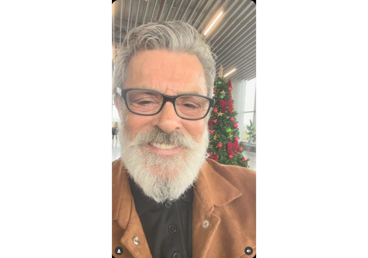 Foto: Atualmente o ator Raymundo de Souza está com o visual 100% ...