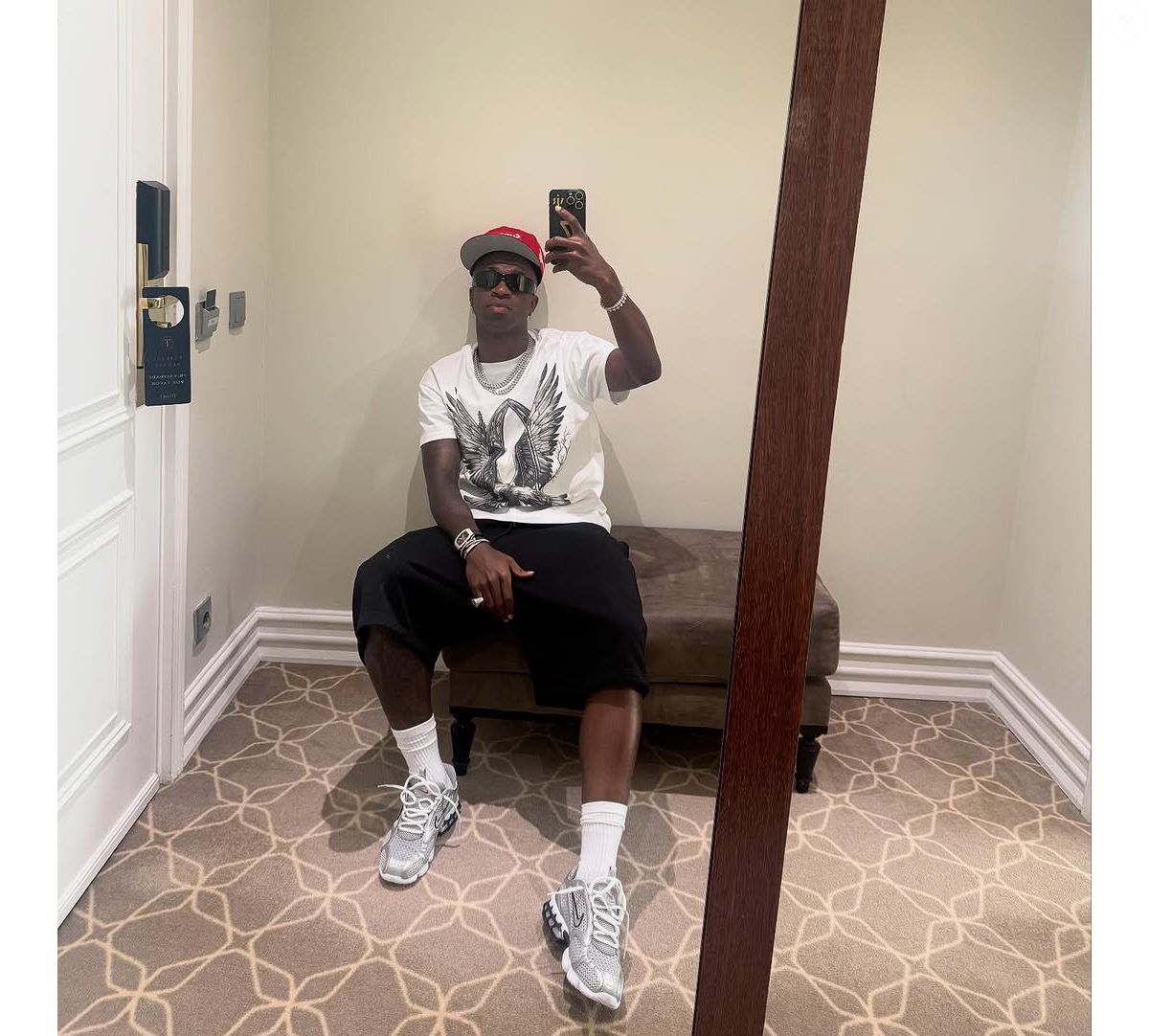 Foto: Vini Jr. já havia conquistado mais 125 mil novos seguidores até ...