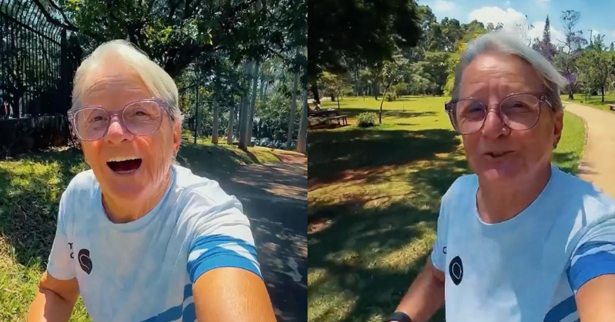 Cleusa Uenaka, 74 anos, corredora há mais de 1.807 dias consecutivos ...