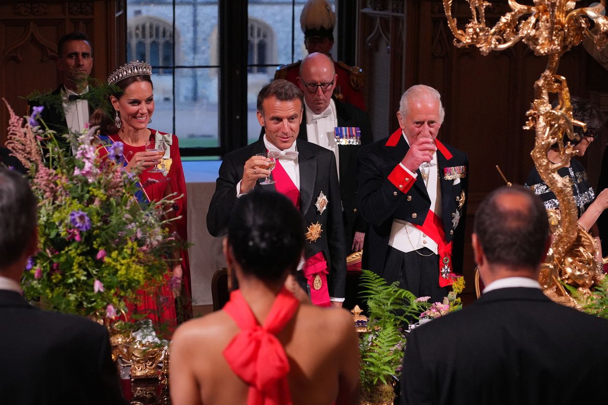 Foto: O evento celebrou a primeira visita oficial de Estado da França ...