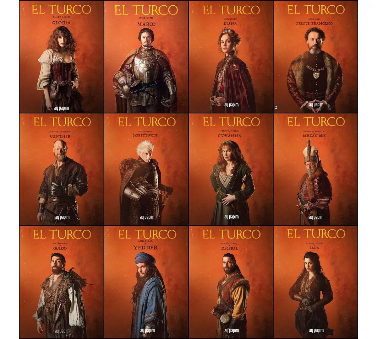 Foto: O elenco de "El Turco" é composto por talentosos atores que dão ...