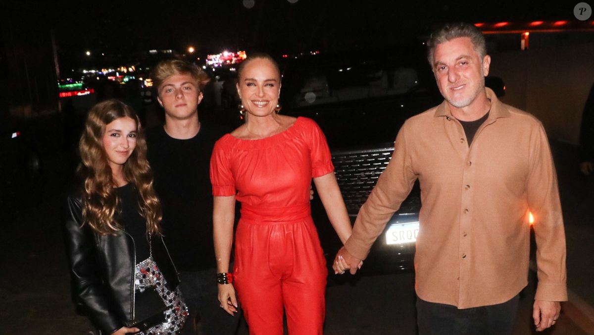 Foto: Angélica e Luciano Huck levam filhos para o The Town 2025 e ...