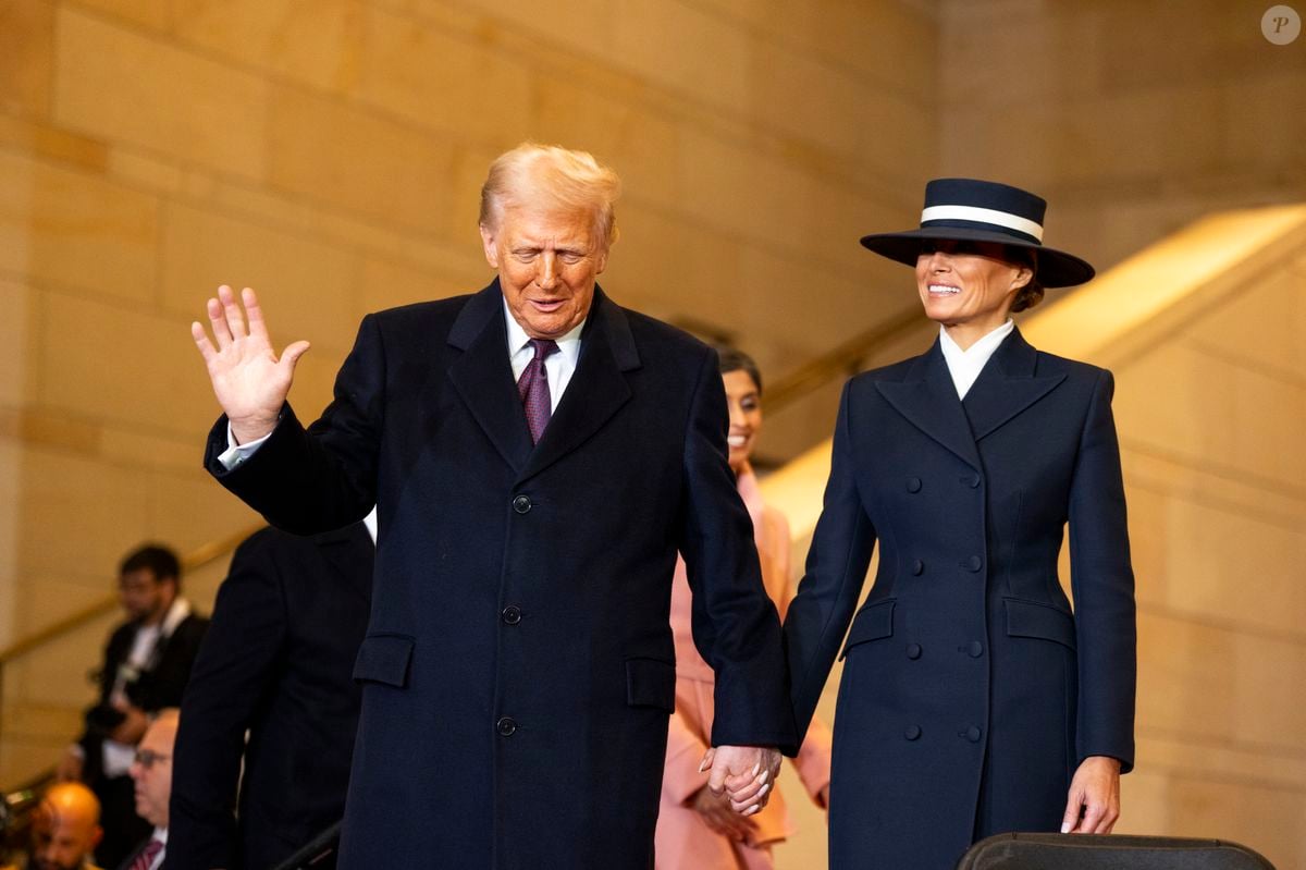 Foto: Melania Trump, atual primeira-dama dos Estados Unidos, chamou a ...