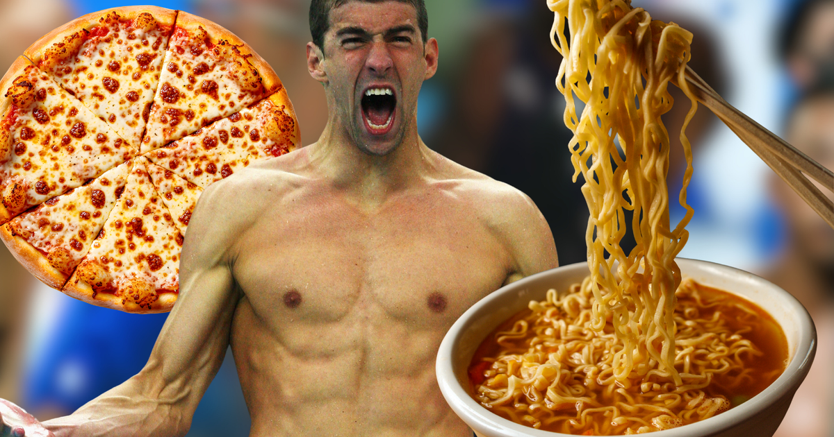 1kg de macarrão e uma pizza inteira por dia: o segredo por trás da ...