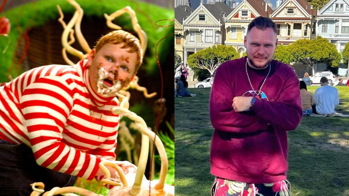 Foto: Philip Wiegratz, que deu vida ao comilão Augustus Gloop, acabou ...