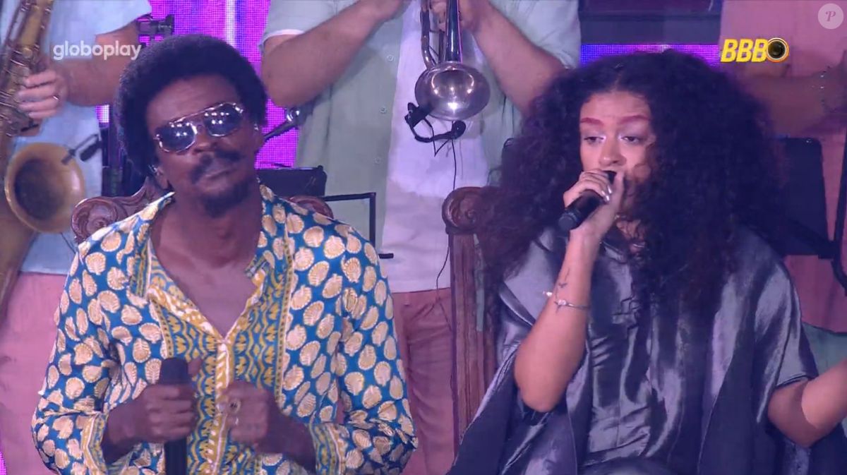 Foto: Seu Jorge também cantou com a filha Flor durante festa do 'BBB 25 ...