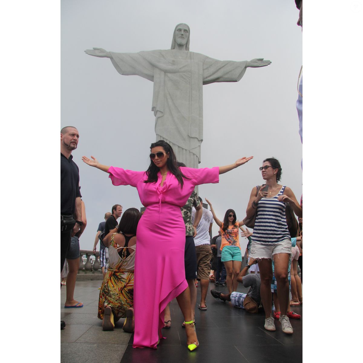 Foto: Kim Kardashian: ‘Há dois anos, quando vim para o Brasil e estava grávida, todo mundo ...