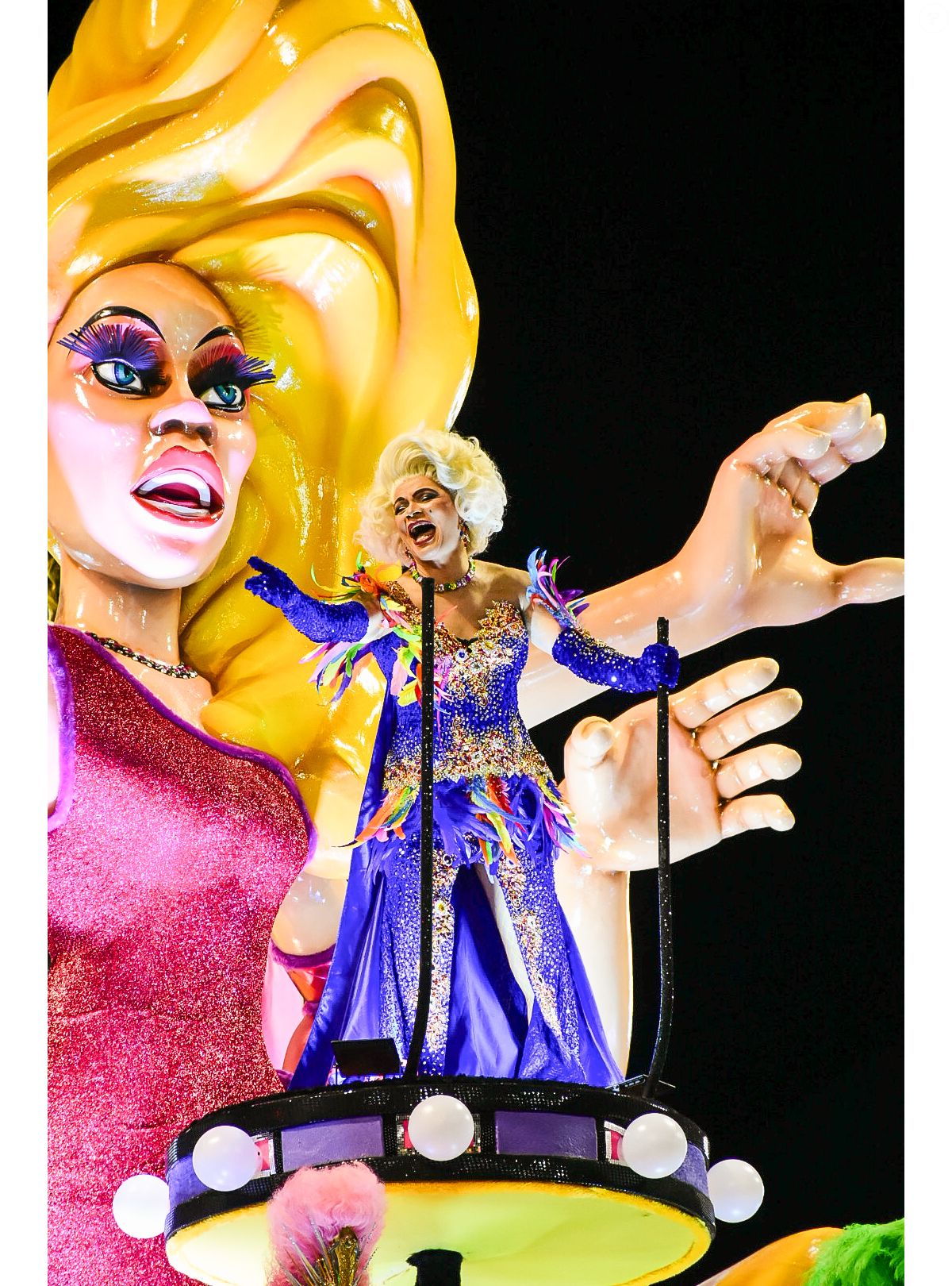 Foto: Carnaval 2025 em SP: Estrela do Terceiro Milênio trouxe Salete ...