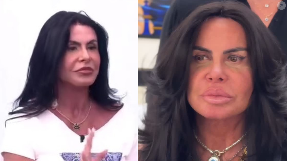 Foto: Gretchen em janeiro de 2025 x em setembro: antes e depois agradou ...